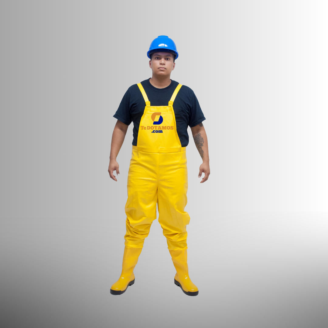 Overol Fontanero en PVC con Bota Amarilla Croydon – TeDotamos